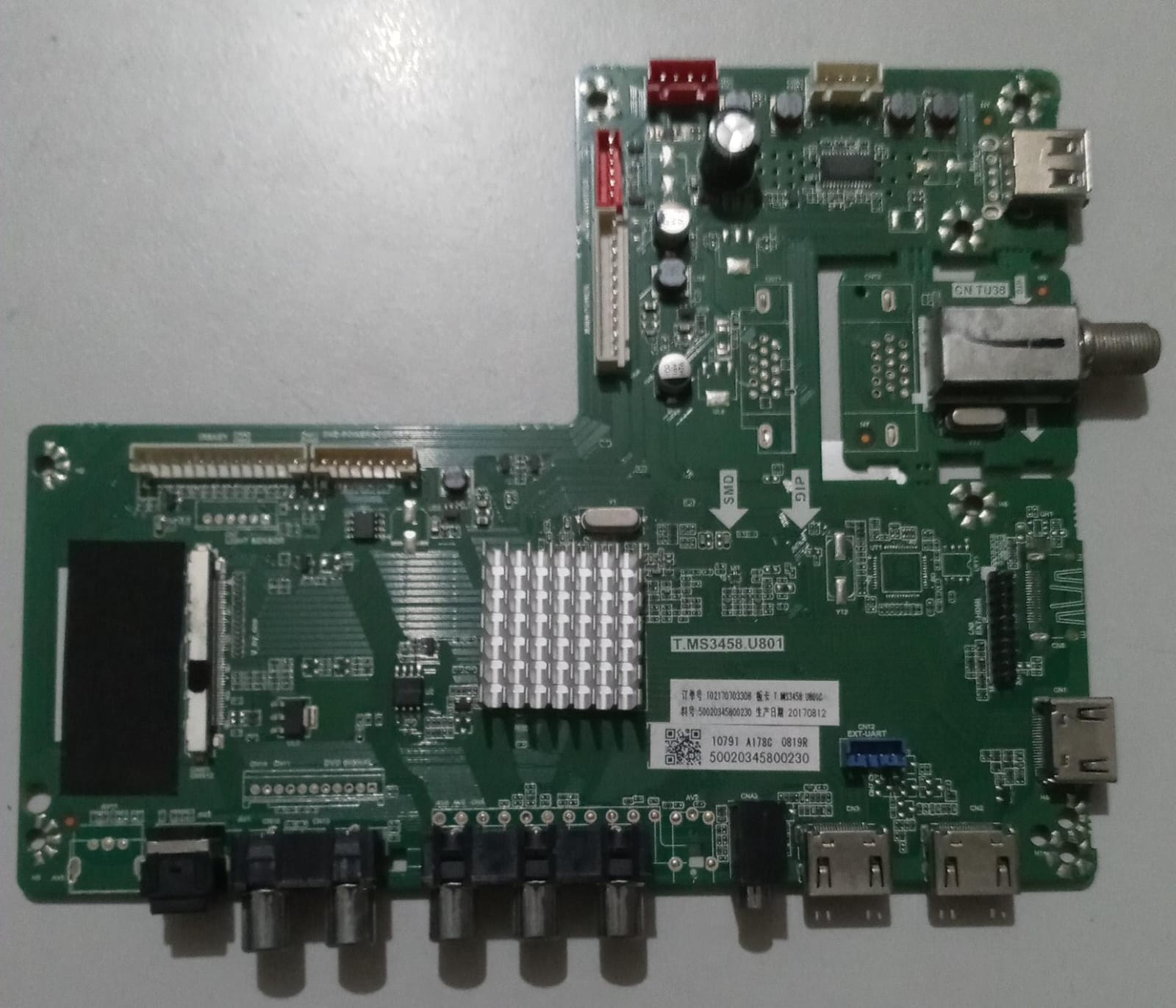 LT-55KC87 JVC T.MS3458.U801 MAIN BOARD - ELECTRONICA BENEDICTO